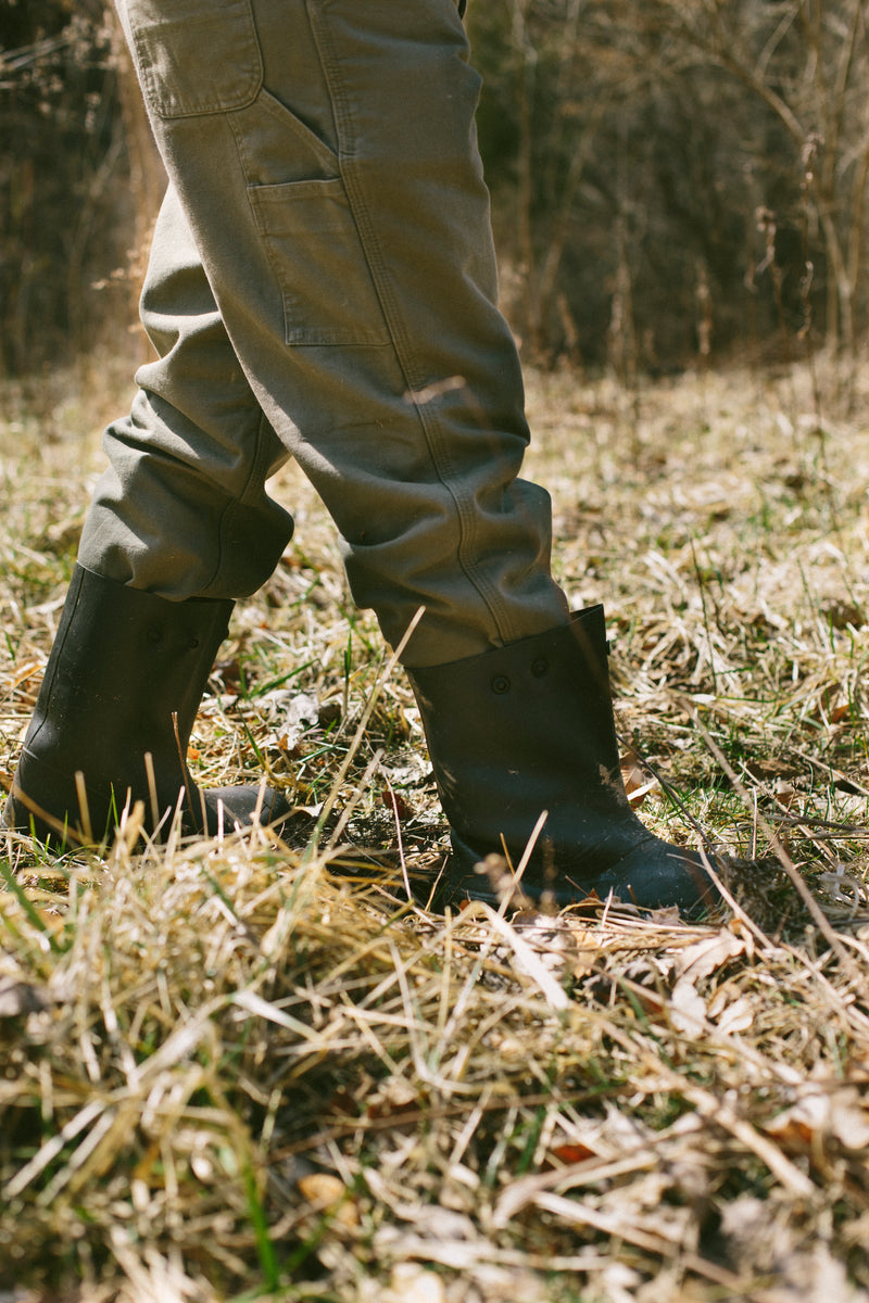 TREDS 12" Rubber Overboot, Mid-Calf – TREDS Boots